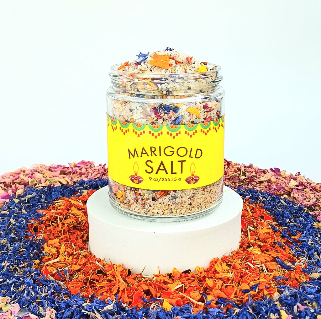 Marigold Salt + Chocolate Chai Bundle – Beautiful Briny Sea