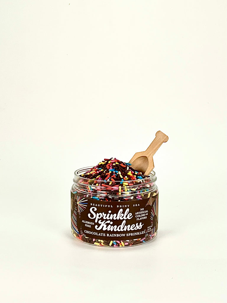 Sprinkle Kindness Chocolate Rainbow Sprinkles – Beautiful Briny Sea