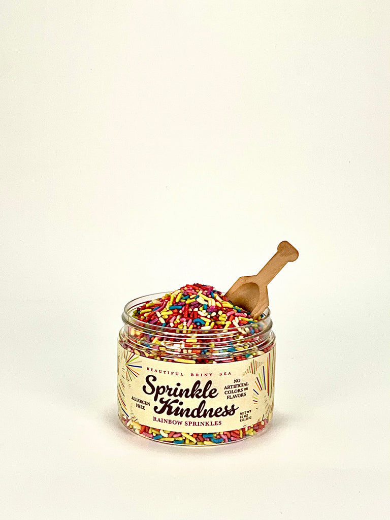 Sprinkle Kindness All Natural Rainbow Sprinkles – Beautiful Briny Sea